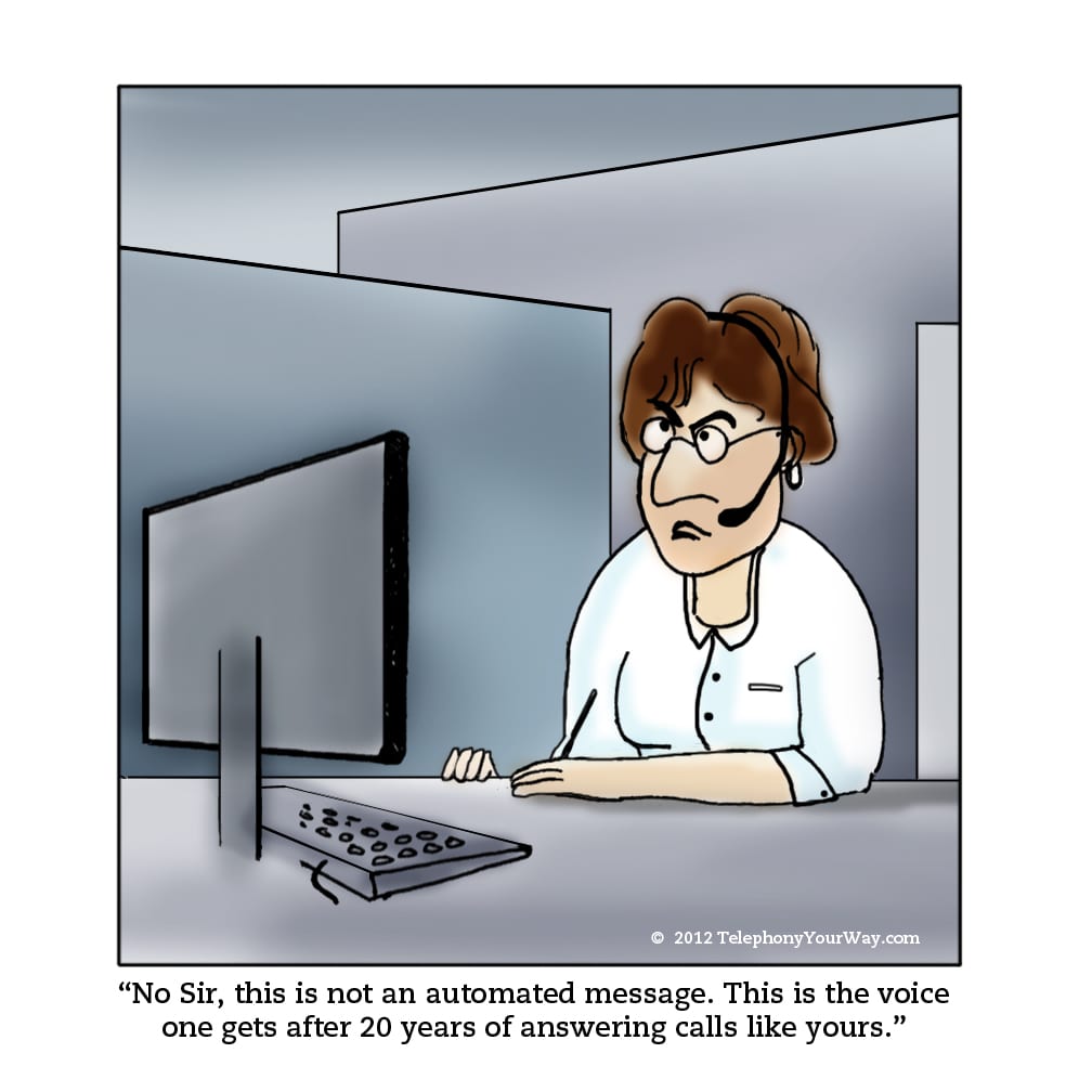 Hosted PBX and VoIP Cartoons Gallery